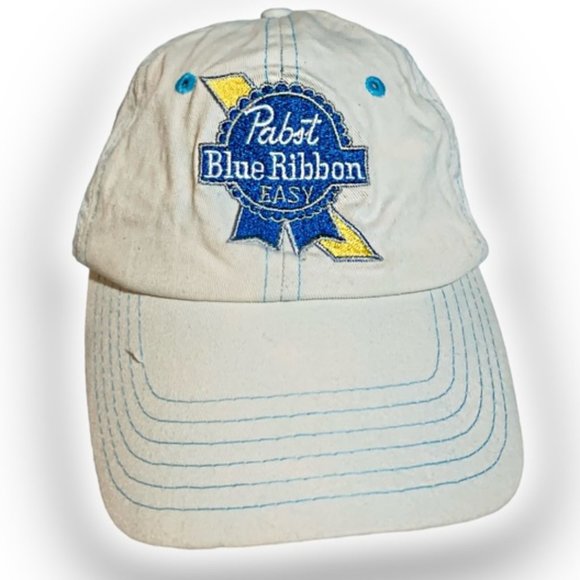 Accessories | Pabst Blue Ribbon Easy Beer Dad Hat Buckle Back ...